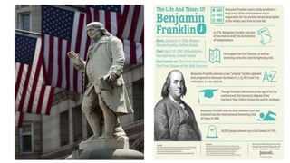 Benjamin Franklin United states of America | PPTX