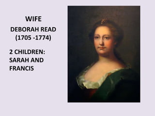 Benjamin franklin (1706 – 1790) | PPTX