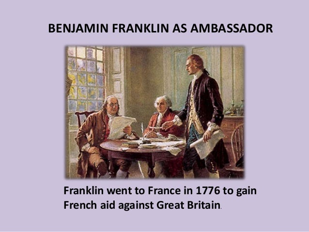 Benjamin franklin (1706 – 1790)