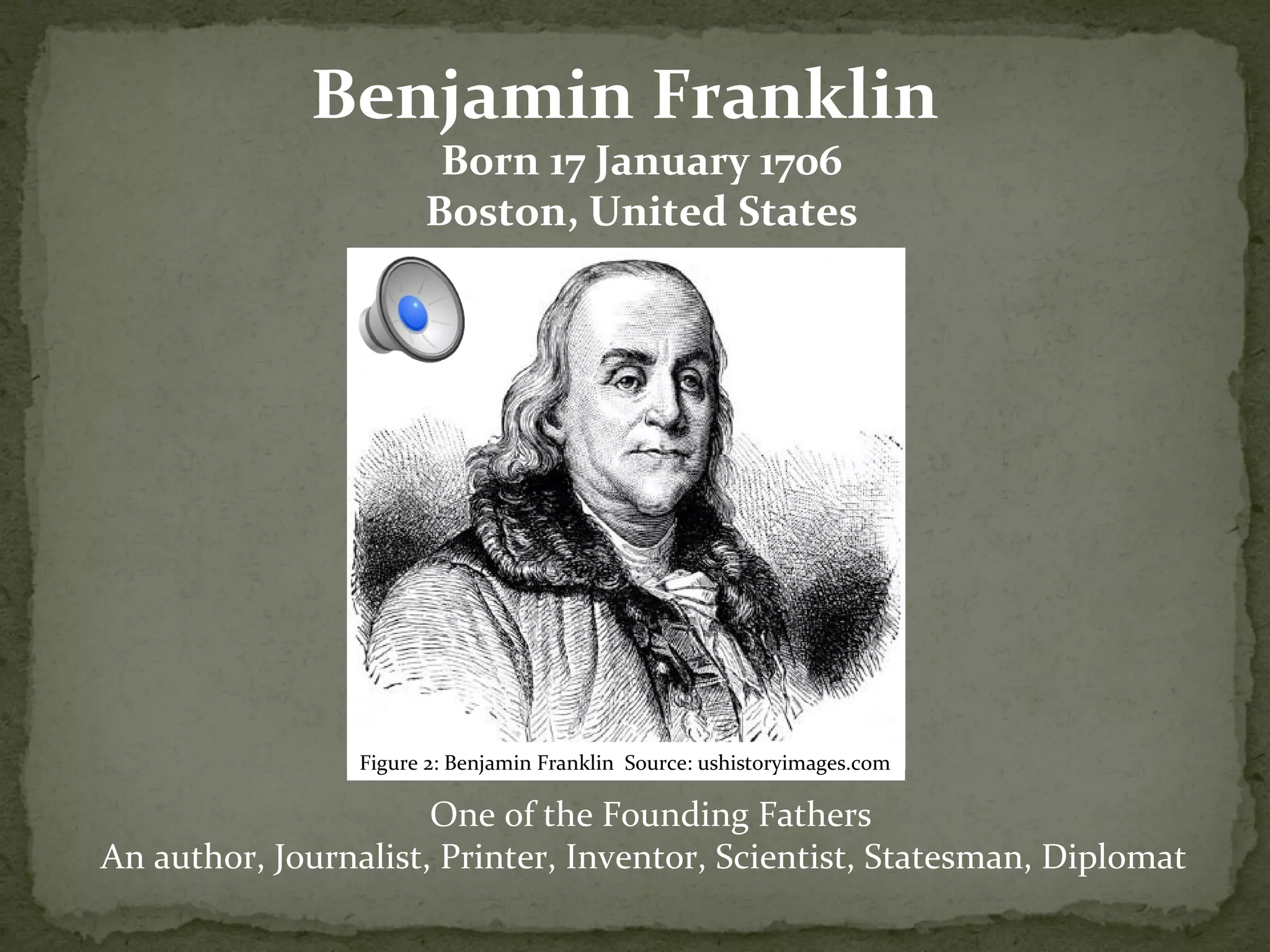 Benjamin Franklin Discovery presentation | PPT