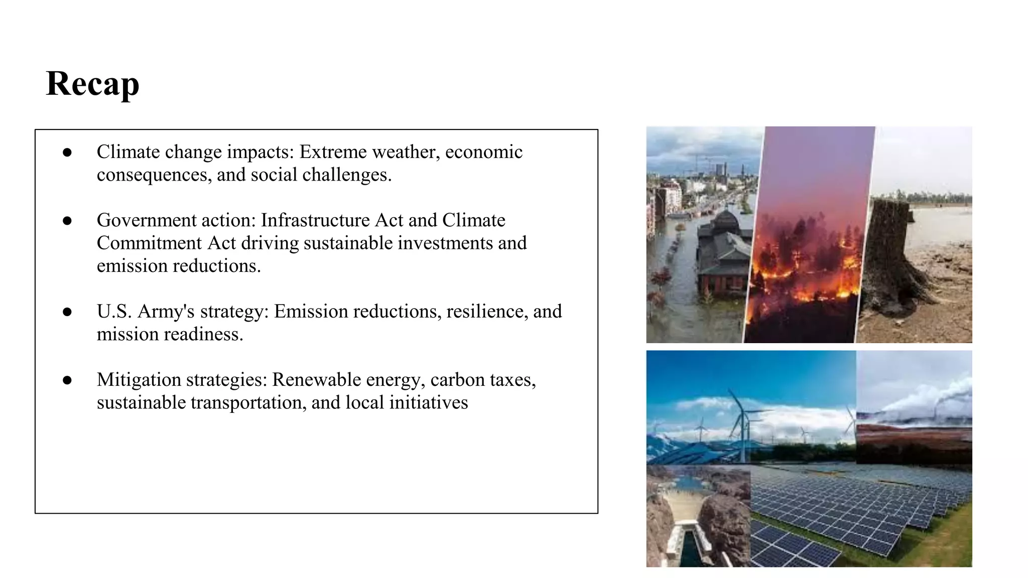 Impact of Climate Change in the USA: An overview of Federal and State ...