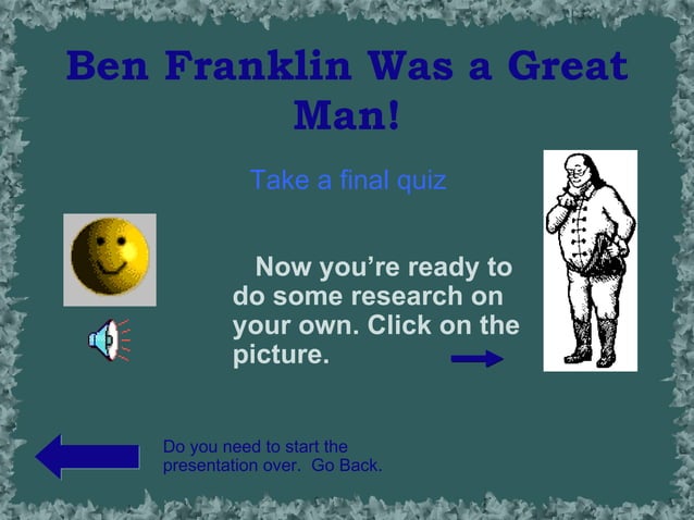 Benjamin Franklin powerpoint | PPT