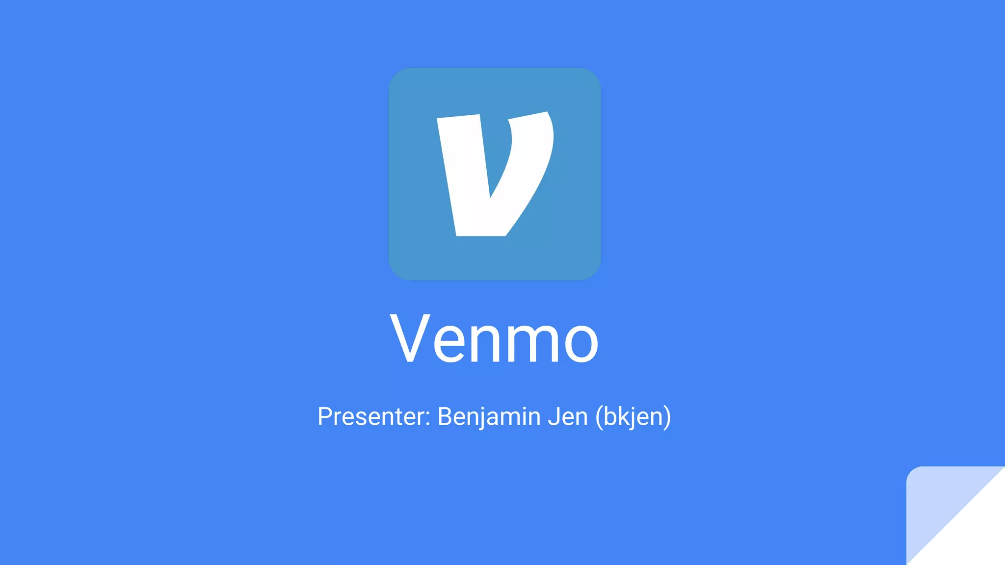 Benjamin jen venmo_preso (1) | PPT