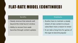Benjamin Mascioli - Video Game Pricing Models | PPT