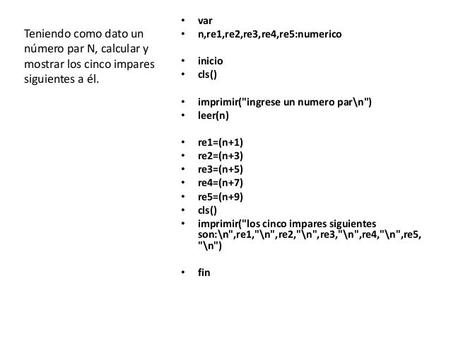 Tarea de Pseudocodigo