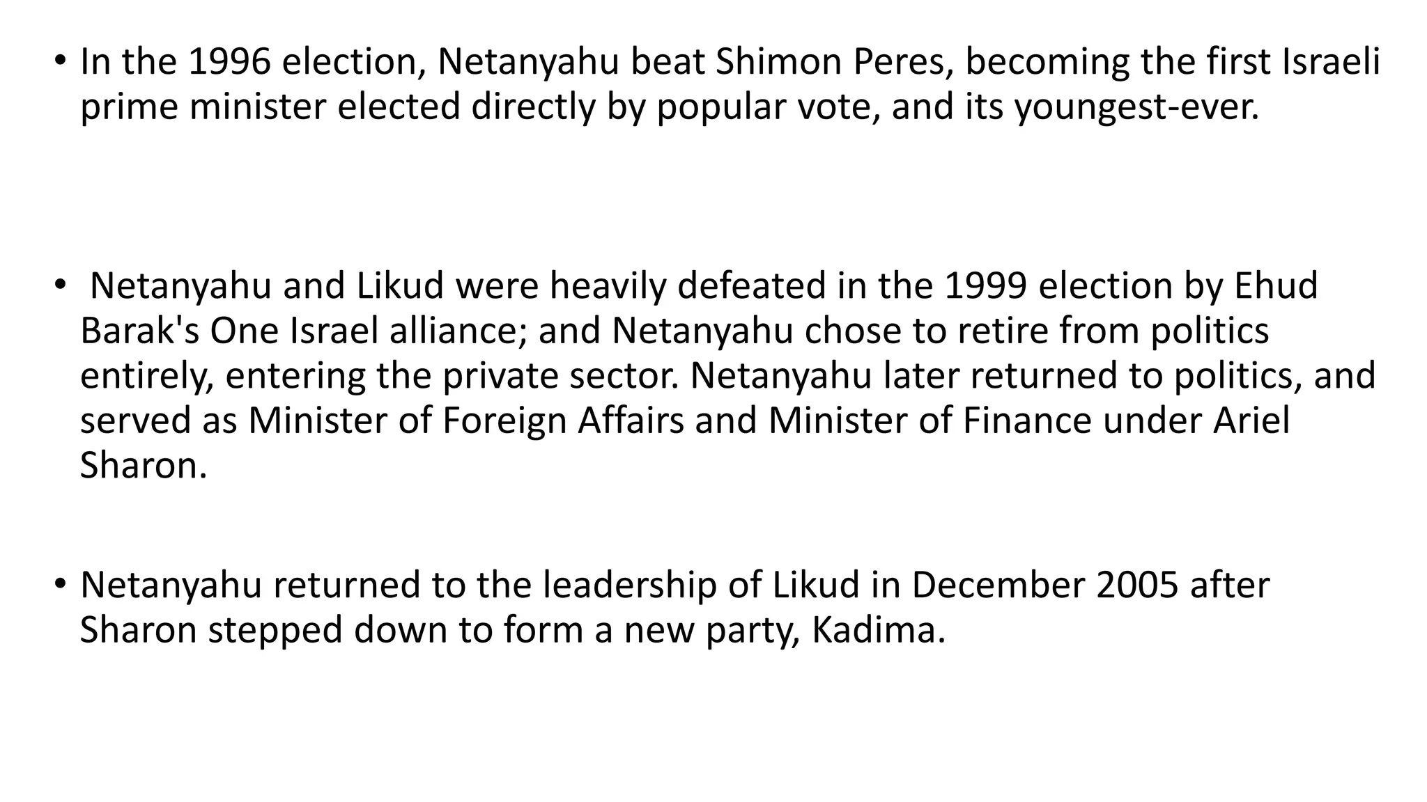 Benjamin Netanyahu Israeli politician | PPTX