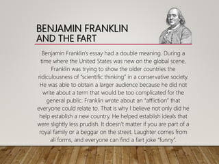 Benjamin Franklin presentation | PPTX | Digestive Disorders | Diseases ...
