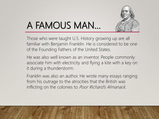 Benjamin Franklin presentation | PPTX