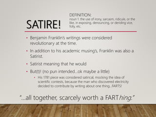 Benjamin Franklin presentation | PPTX | Digestive Disorders | Diseases ...