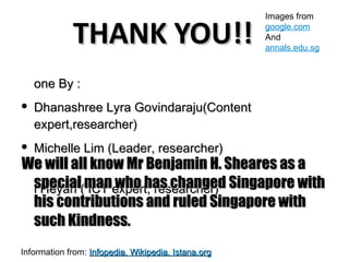 Benjamin Sheares | PPT