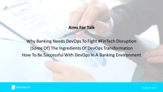 Fighting The Fintech Wave With DevOps | PPT