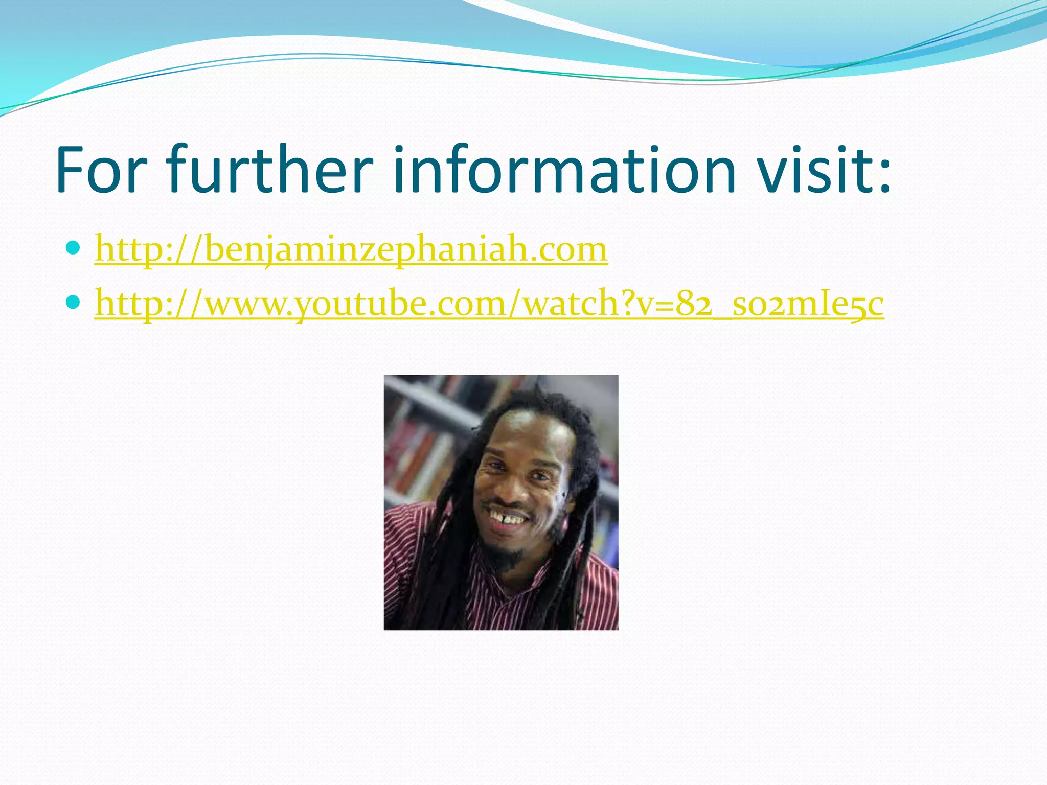 Benjamin zephaniah | PPTX