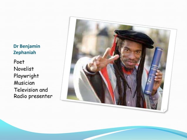 Benjamin zephaniah | PPTX