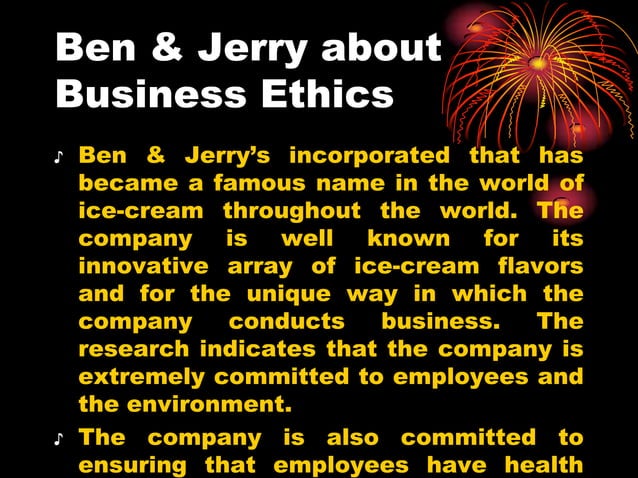 Ben & Jerry Ice Cream | PPSX
