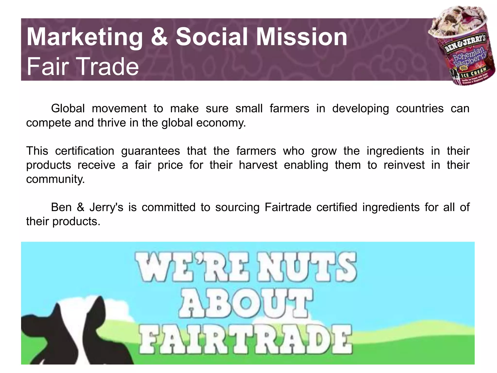 Ben&Jerry's Business Model | PPTX
