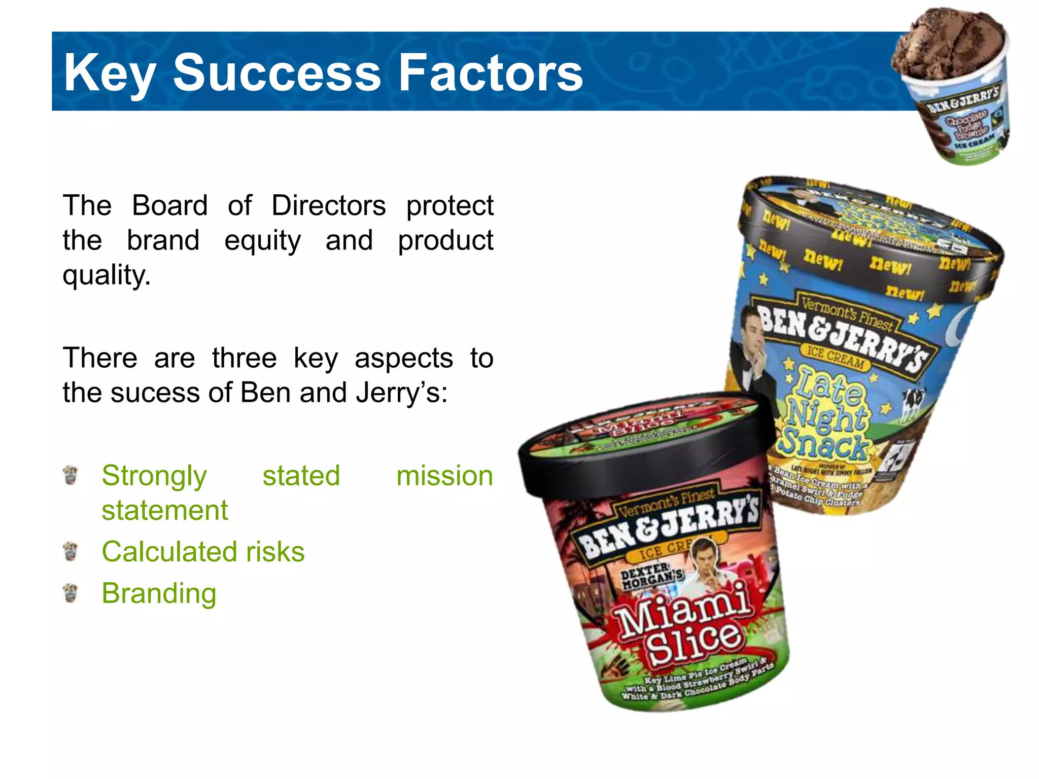Ben&Jerry's Business Model | PPTX