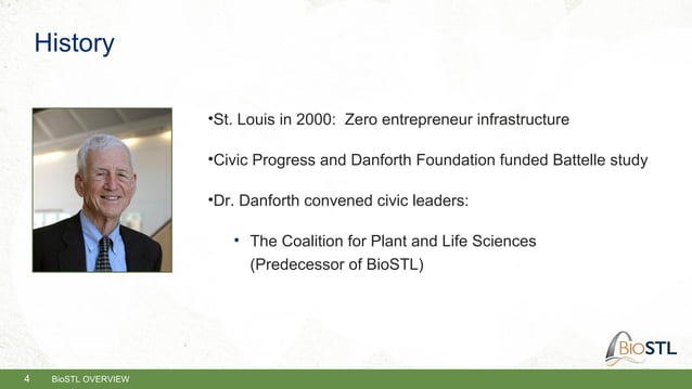 BioSTL: Advancing St. Louis Bioscience | PPT