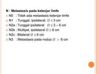 Benjolan pada leher Onko | PPTX