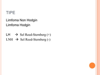 Benjolan pada leher Onko | PPTX