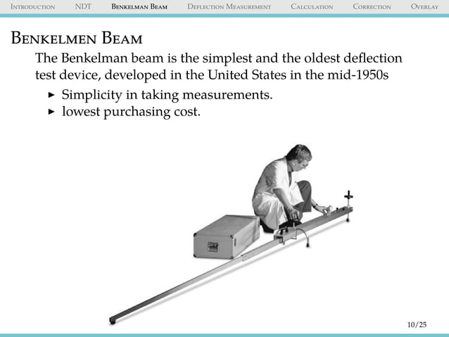 Benkelman beam | PPT