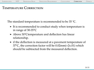 Benkelman beam | PDF