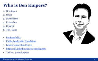 Ben Kuipers - Leadership with a big P | PPT