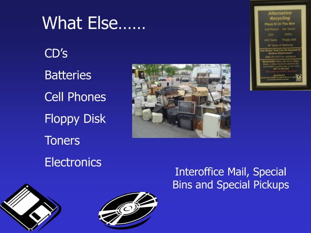 Waste Reduction and Recycling @ UNCG | PPTX