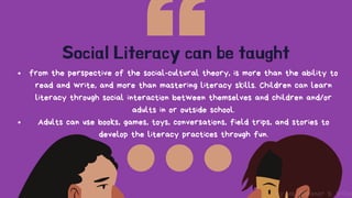 Social Literacy | PDF