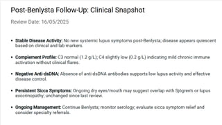 Benlysta in Systemic Lupus Erythematosus: Case and Therapeutic Overview ...