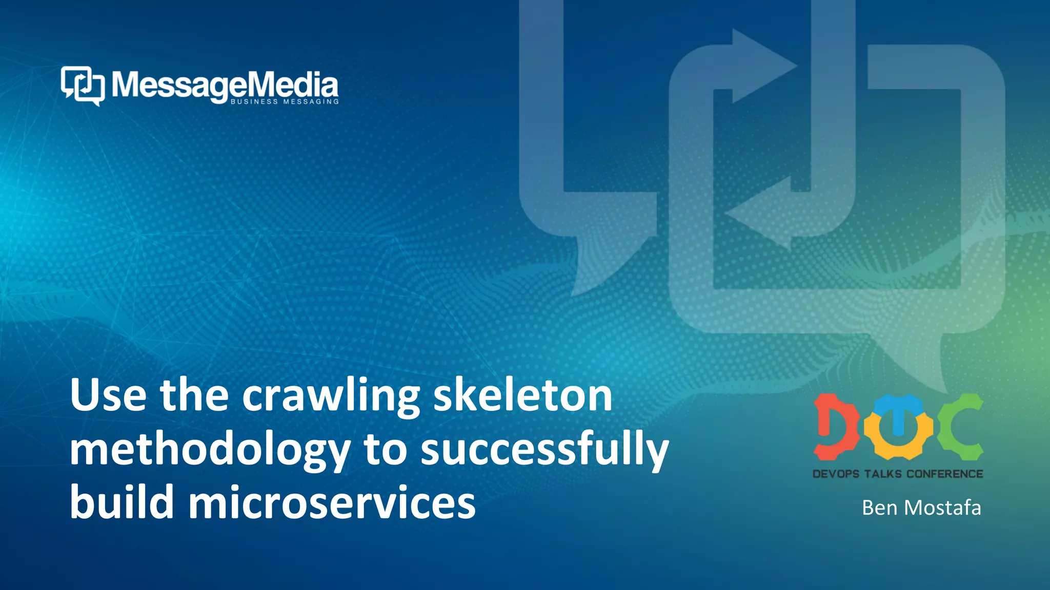 Use the crawling skeleton methodology to successfully build microservices | PDF
