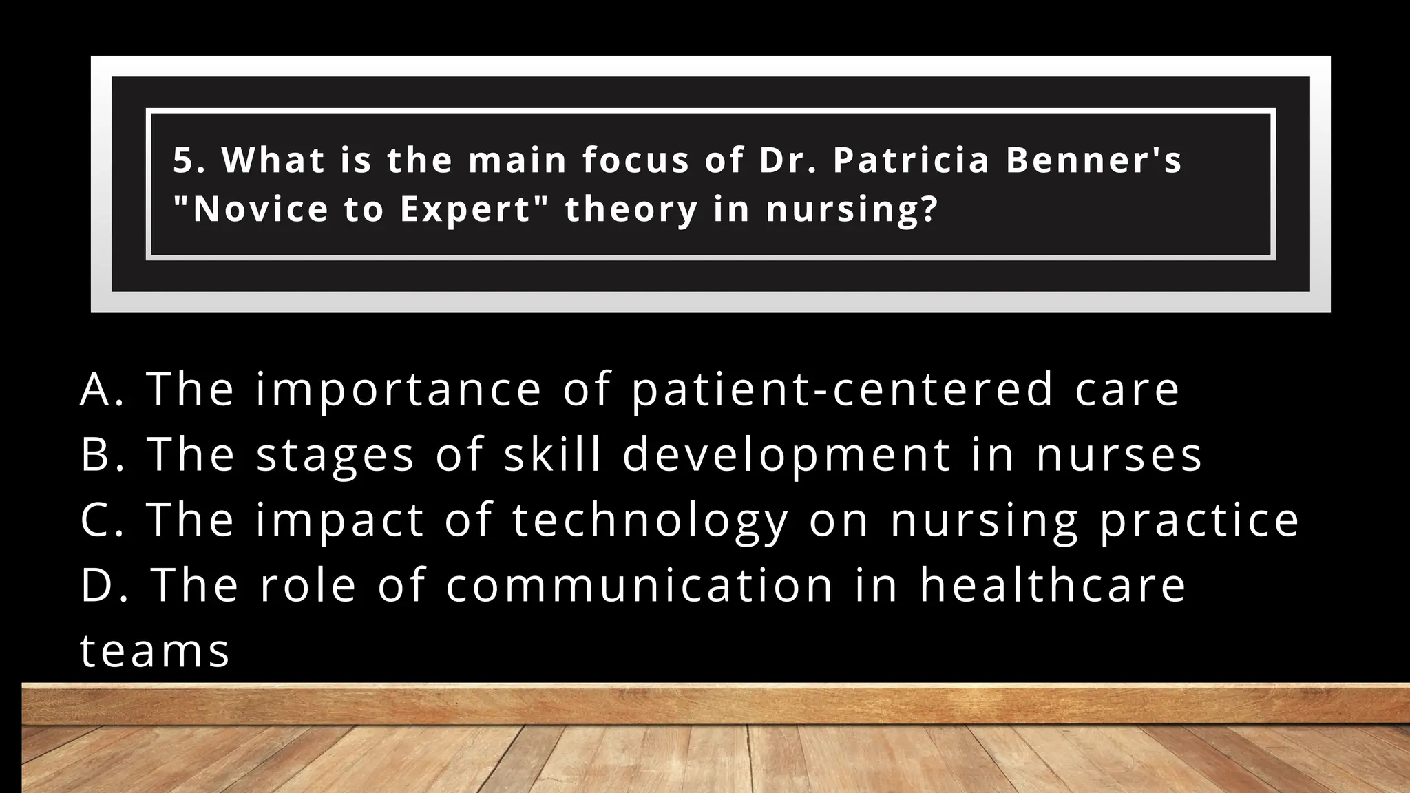 BENNER'S AND MASLOW'S THEORY - NURSING THEORIES | PDF