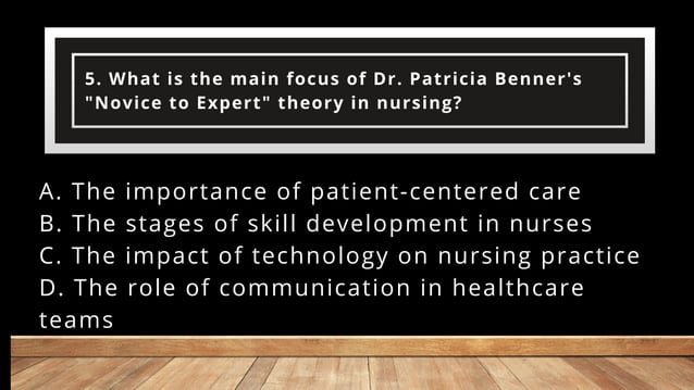 BENNER'S AND MASLOW'S THEORY - NURSING THEORIES | PDF | Parenting ...