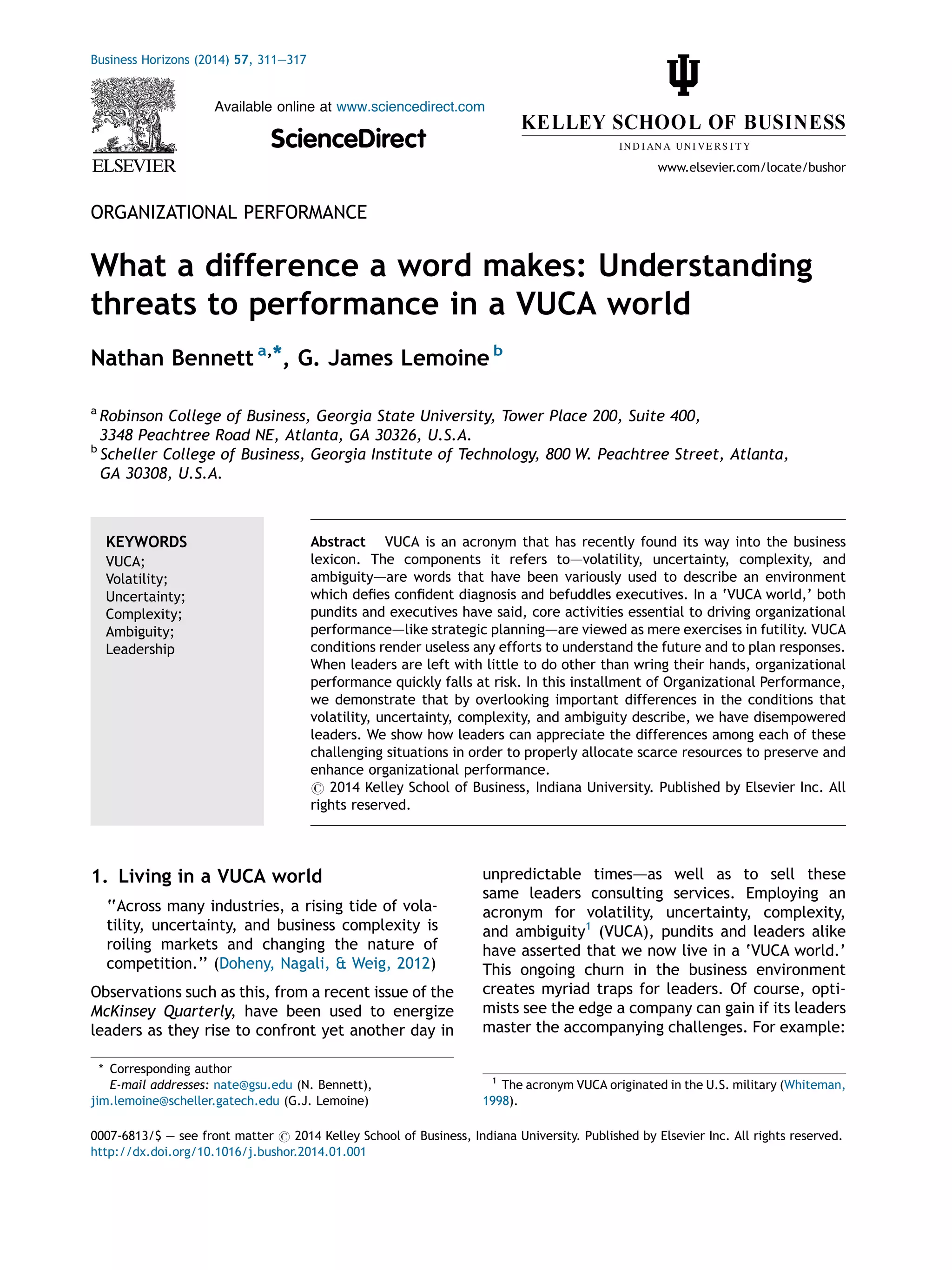 bennett2014 VUCA MEANING.pdf