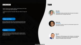 Bennett colman group analysis | PPTX
