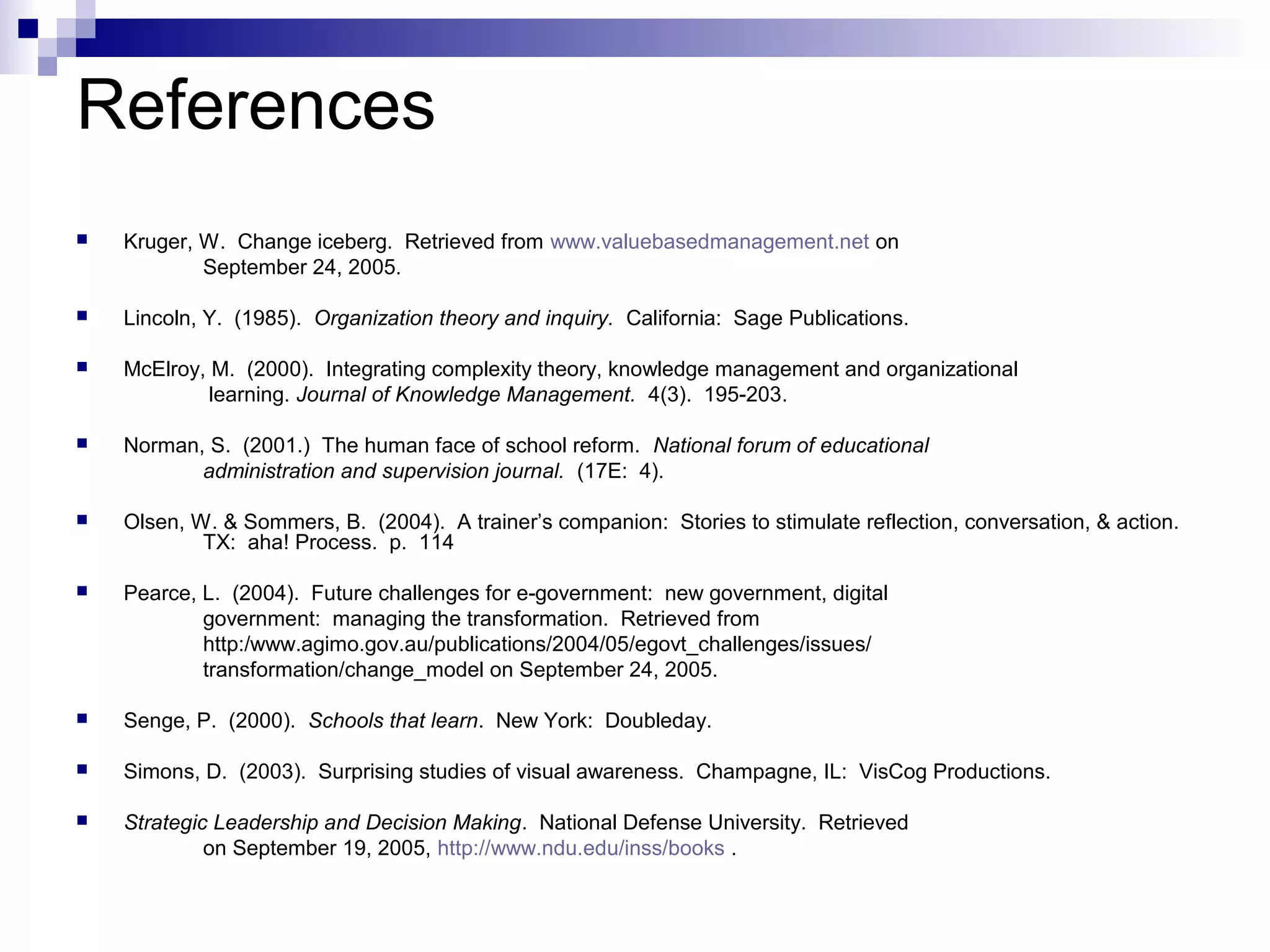 Bennett Models Of Change | PPT