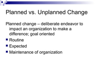 Bennett Models Of Change | PPT