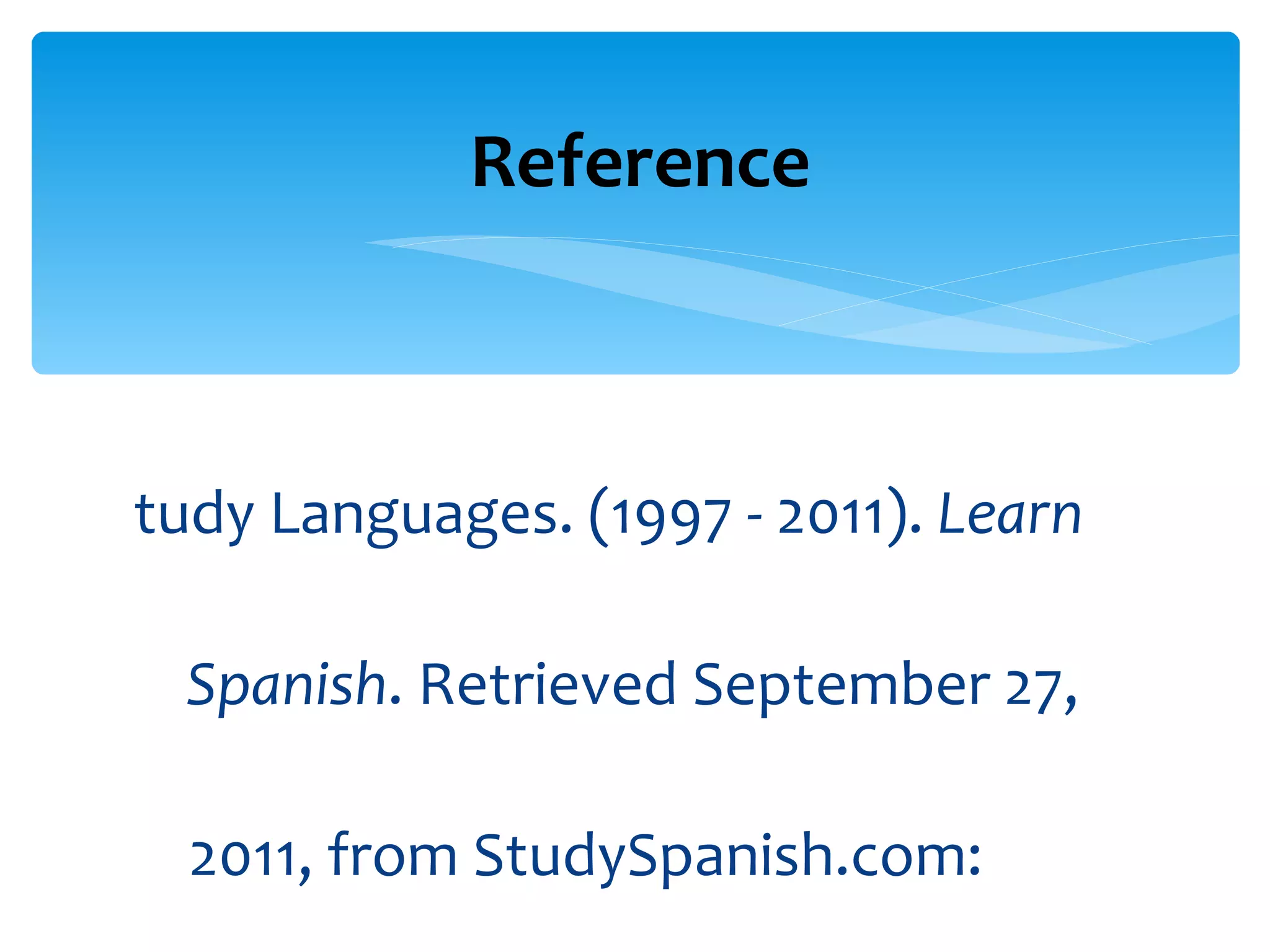 Teaching Adults Spanish | PPT