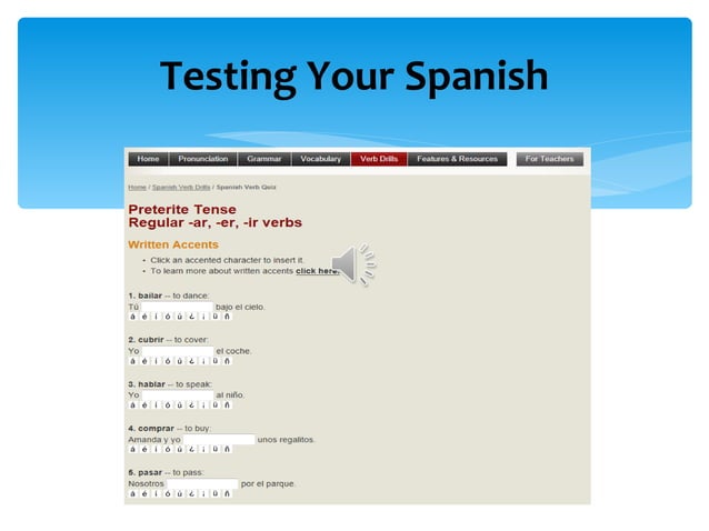 Teaching Adults Spanish | PPT