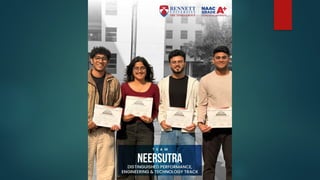 Bennett University Sets New Milestones at AIU Anveshan 2025 Multiple ...