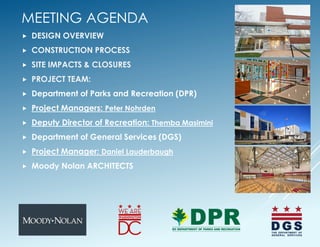 Benning Park Recreation Center Community Meeting (March 2017) | PPT
