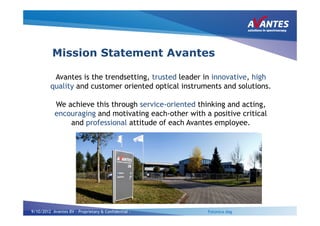 Benno Oderkerk - Avantes | PPT