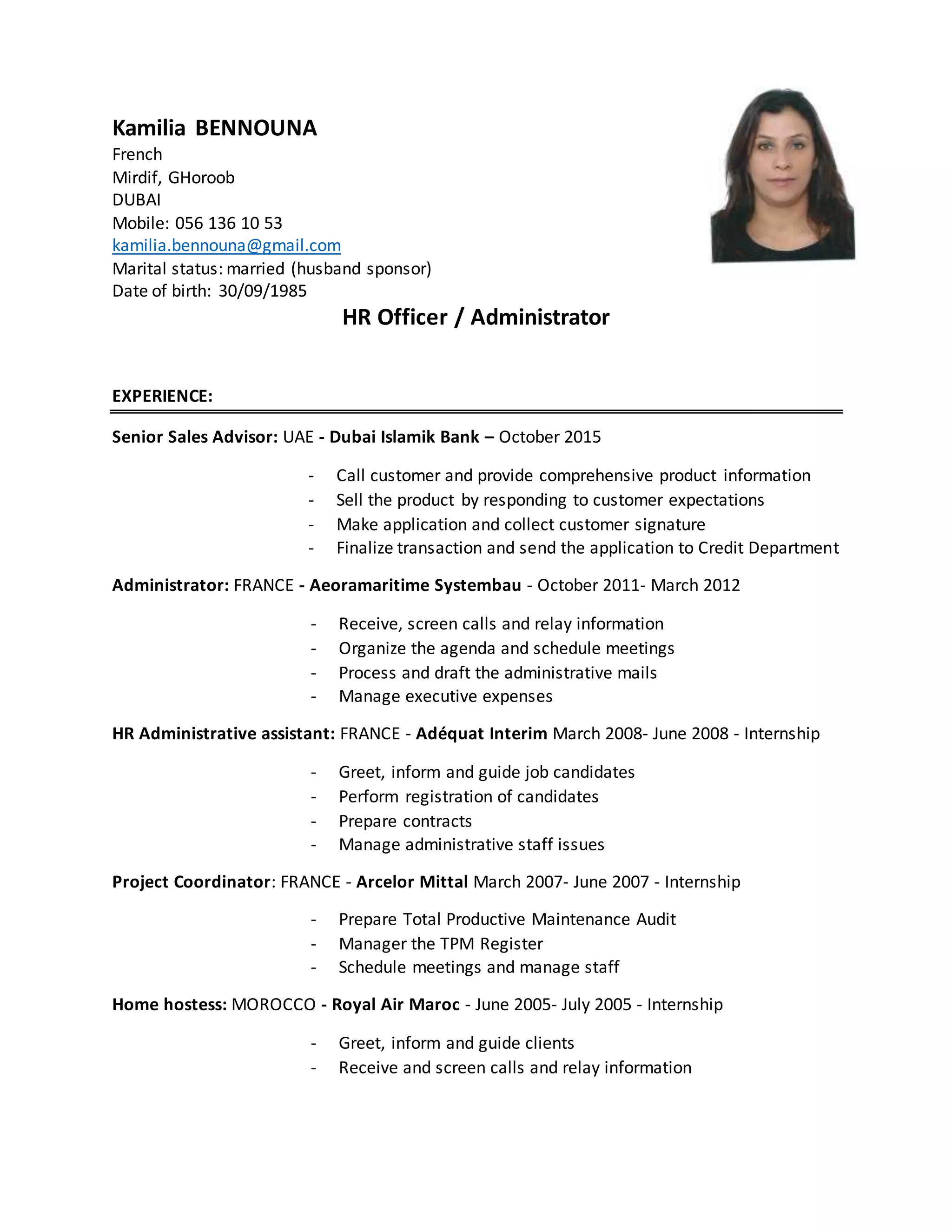 Bennouna kamilia | PDF