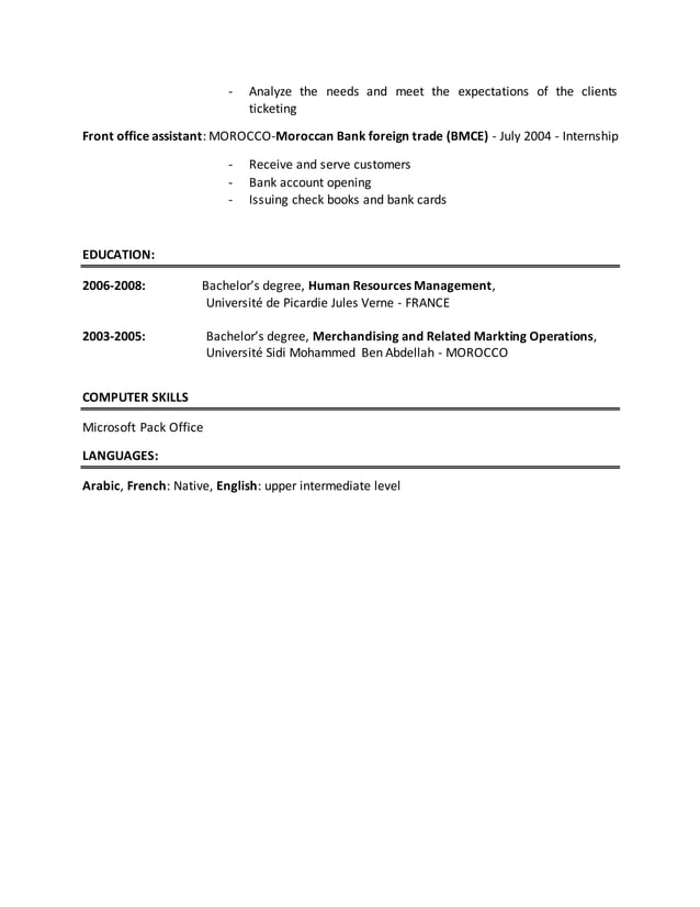 Bennouna kamilia | PDF