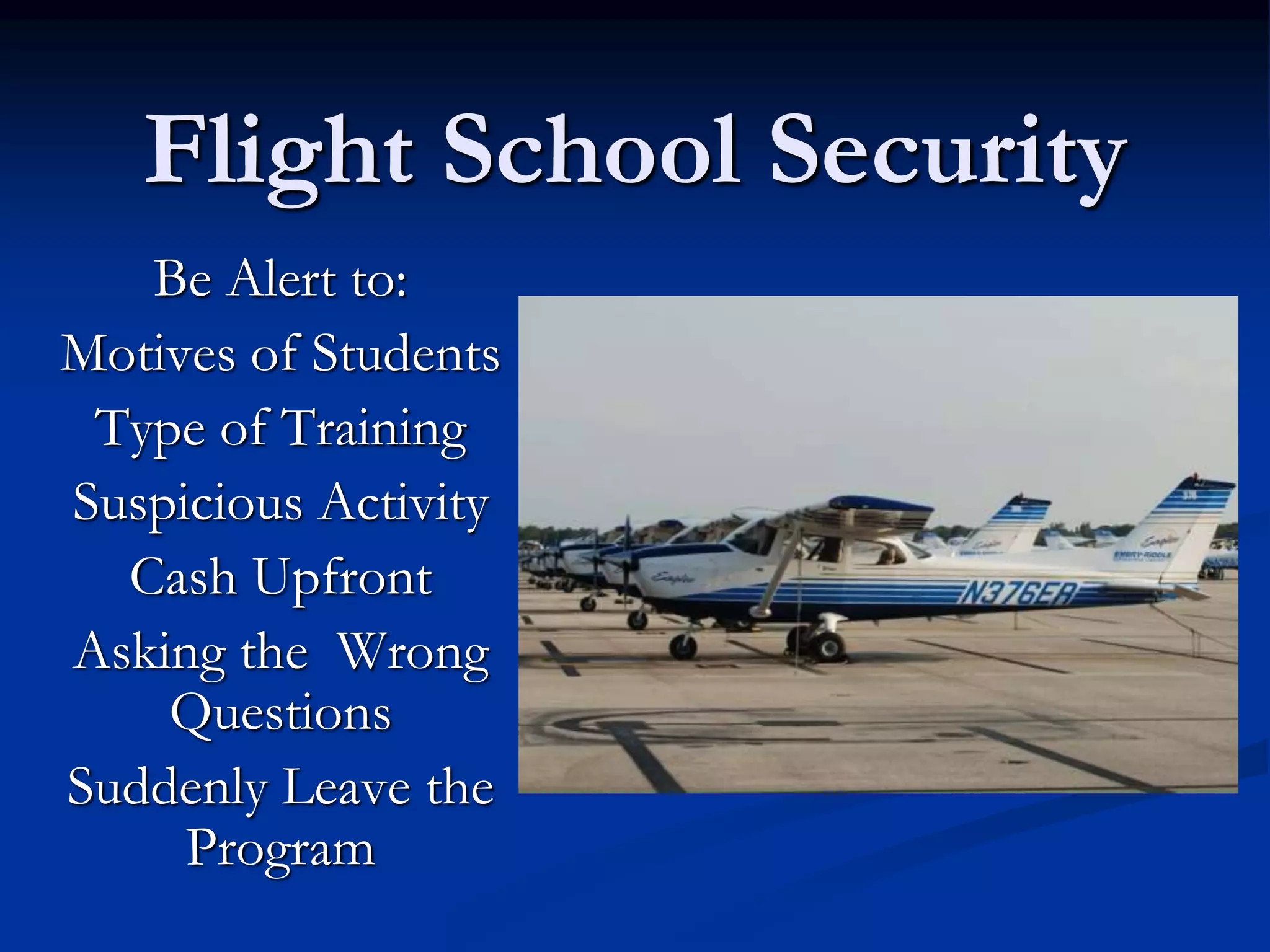 General Aviation Security | PPT