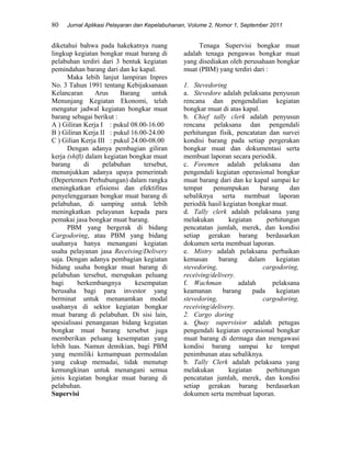JURNAL PDP VOL 2 NO1 Benny Agus Setiono Operasional Bongkar Muat ...