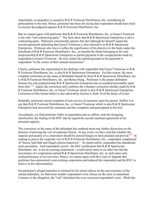 Benny hung v. bpi card corporation credit card case | DOCX