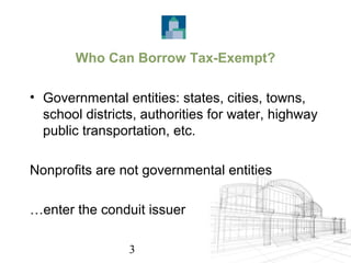 10- Tax-Exempt Products Overview: Just the Facts- Benny Wong | PPT