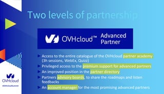 An introduction to the OVHcloud Partner Program | PDF