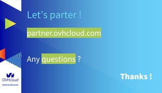 An introduction to the OVHcloud Partner Program | PDF