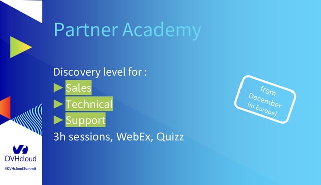 An introduction to the OVHcloud Partner Program | PPT